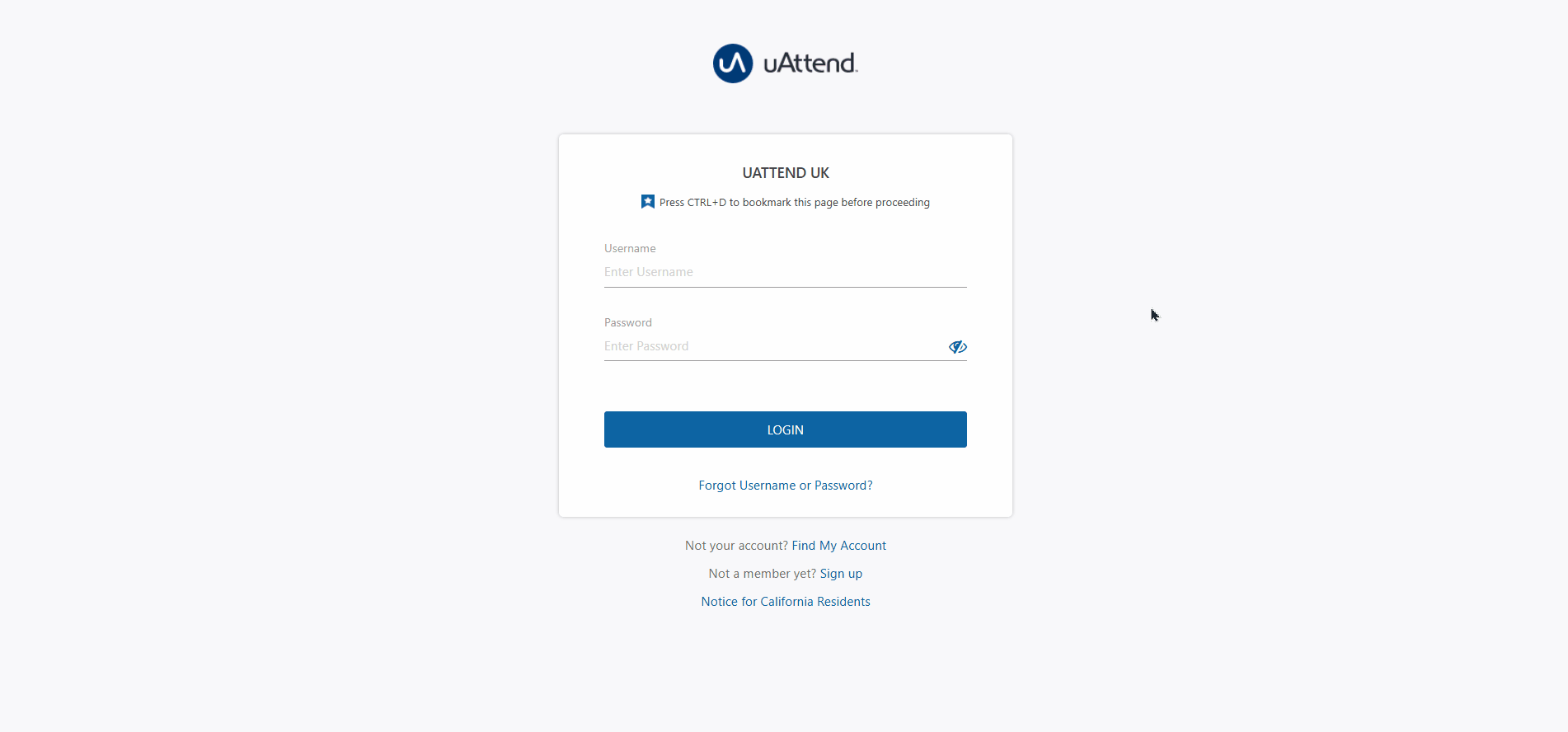 Logging into the uAttend Cloud Portal as an Employee – uAttend Support - Help Center